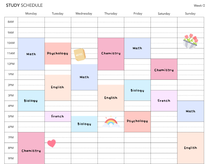 What is a study timetable and does my child need one? – Grammar School ...